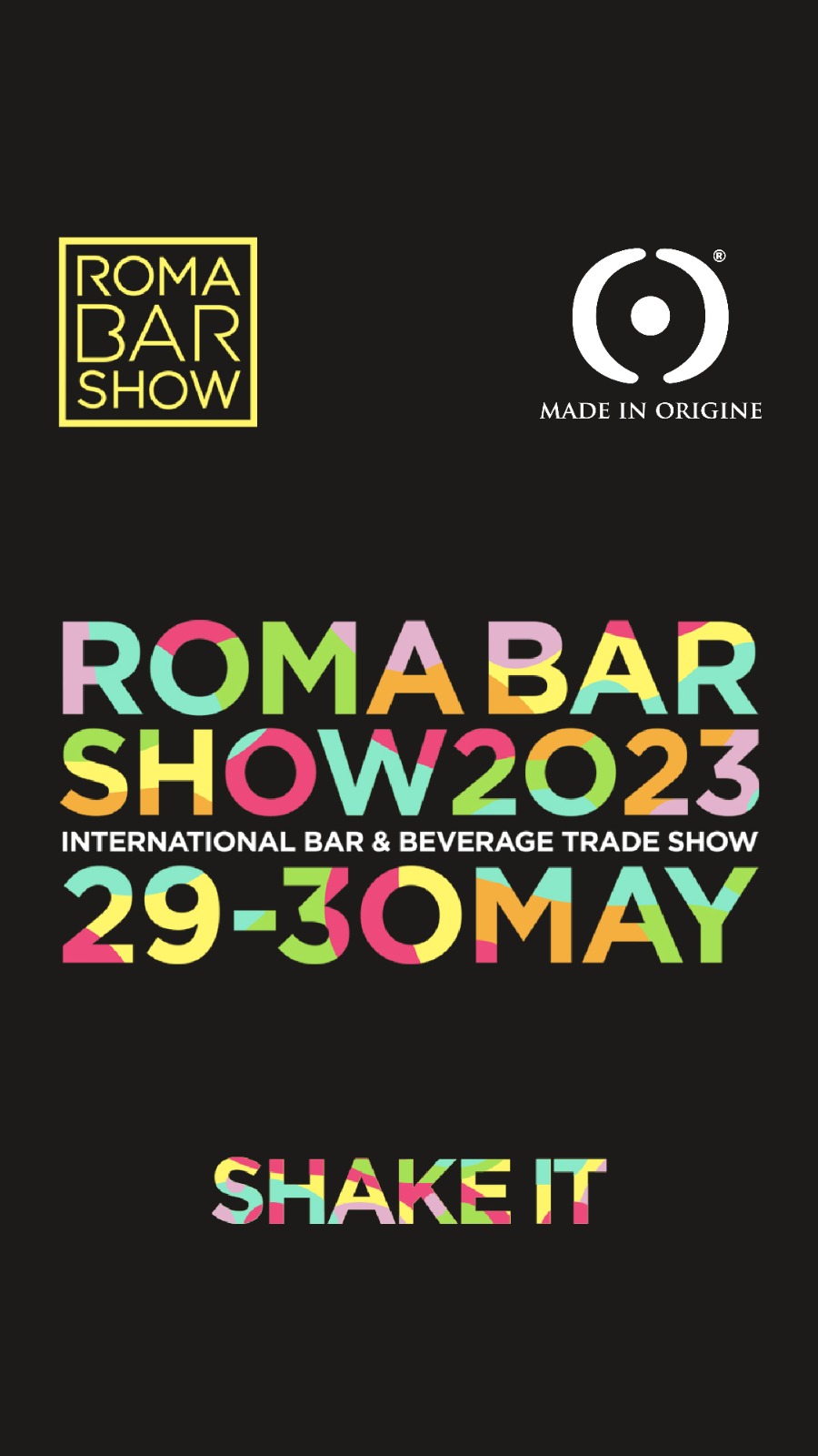 ROMA BAR SHOW - Origine Green Spirits